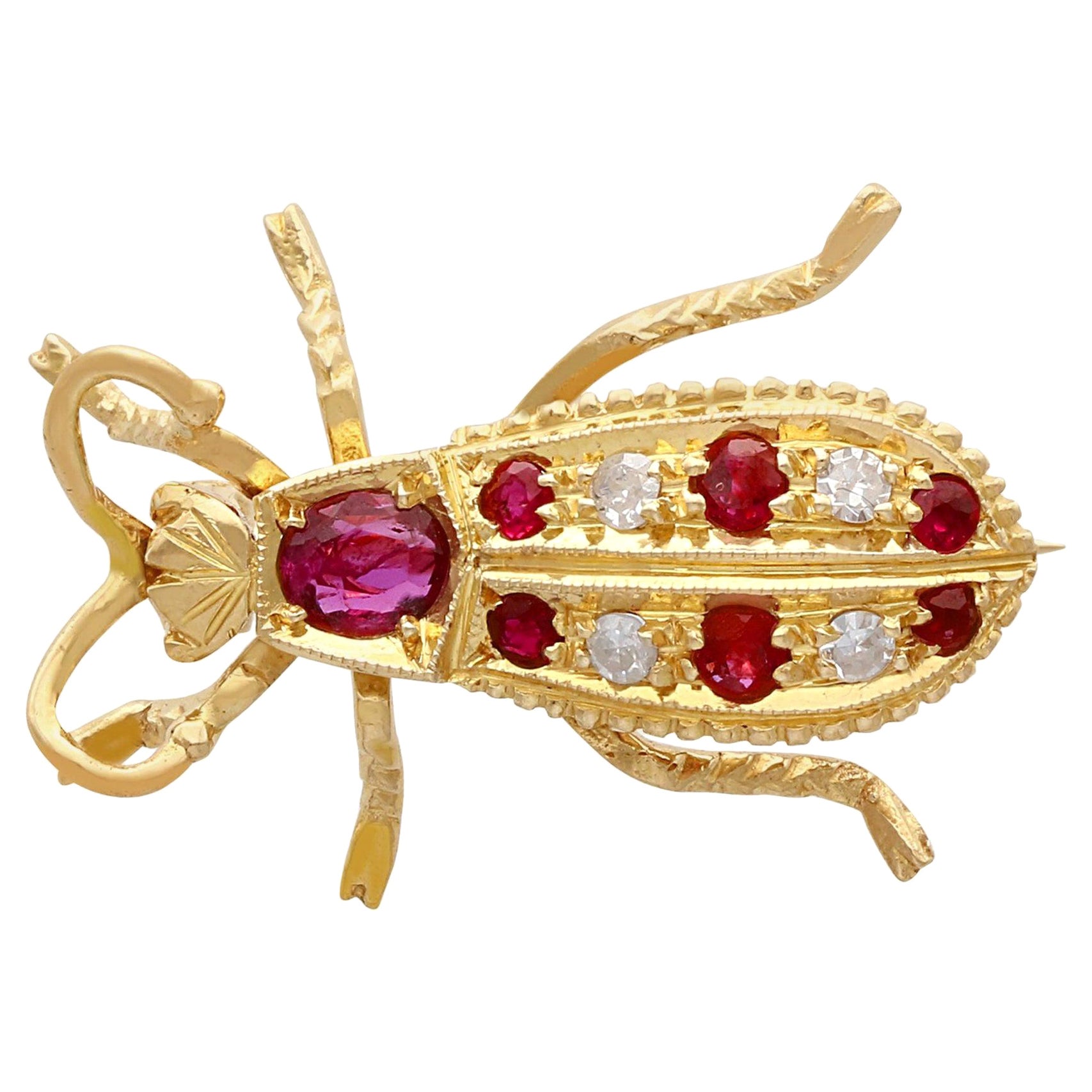 Huge Insect Brooch at 1stDibs
