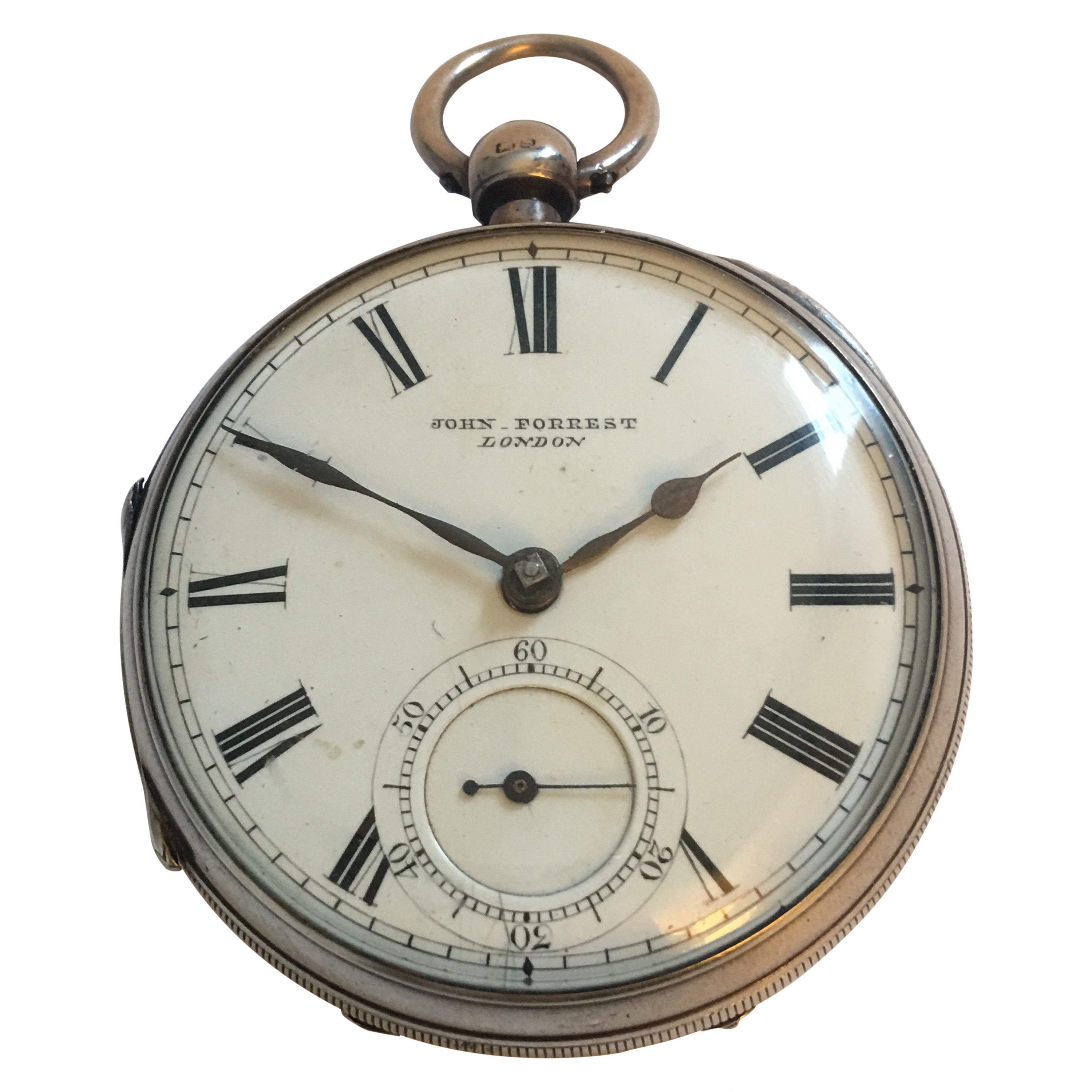 Antique WW1 Pocket Watch, H. Williamson Ltd London 11438F at 1stDibs