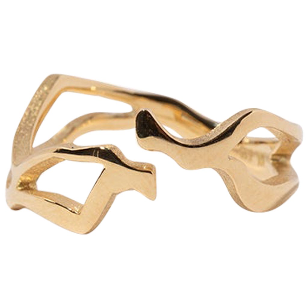 0.08 Carat Diamond Kintsugi Ring I For Sale at 1stDibs