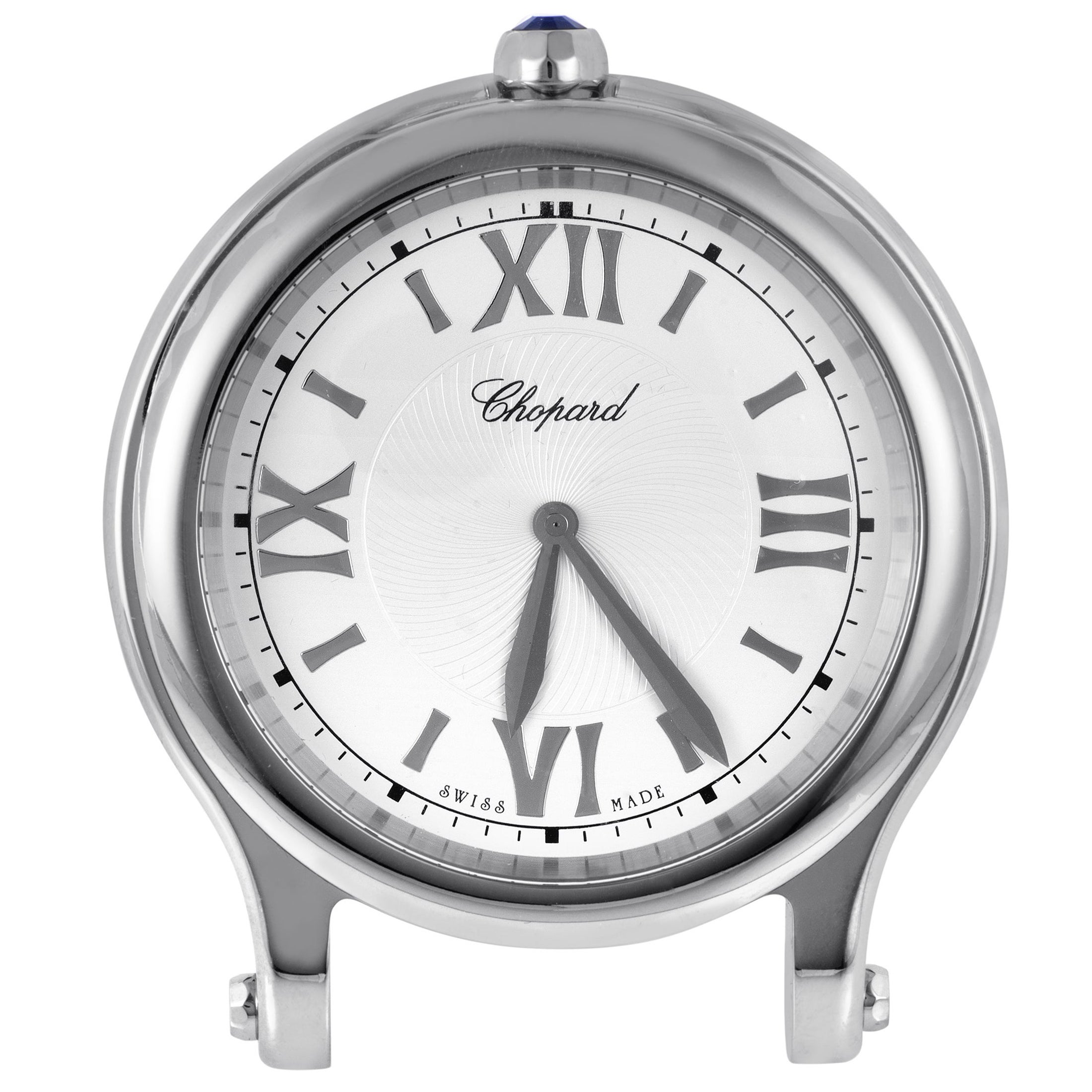 Chopard L.U.C. Quattro Mechanical Table Clock 95020-0082 For Sale at 1stDibs