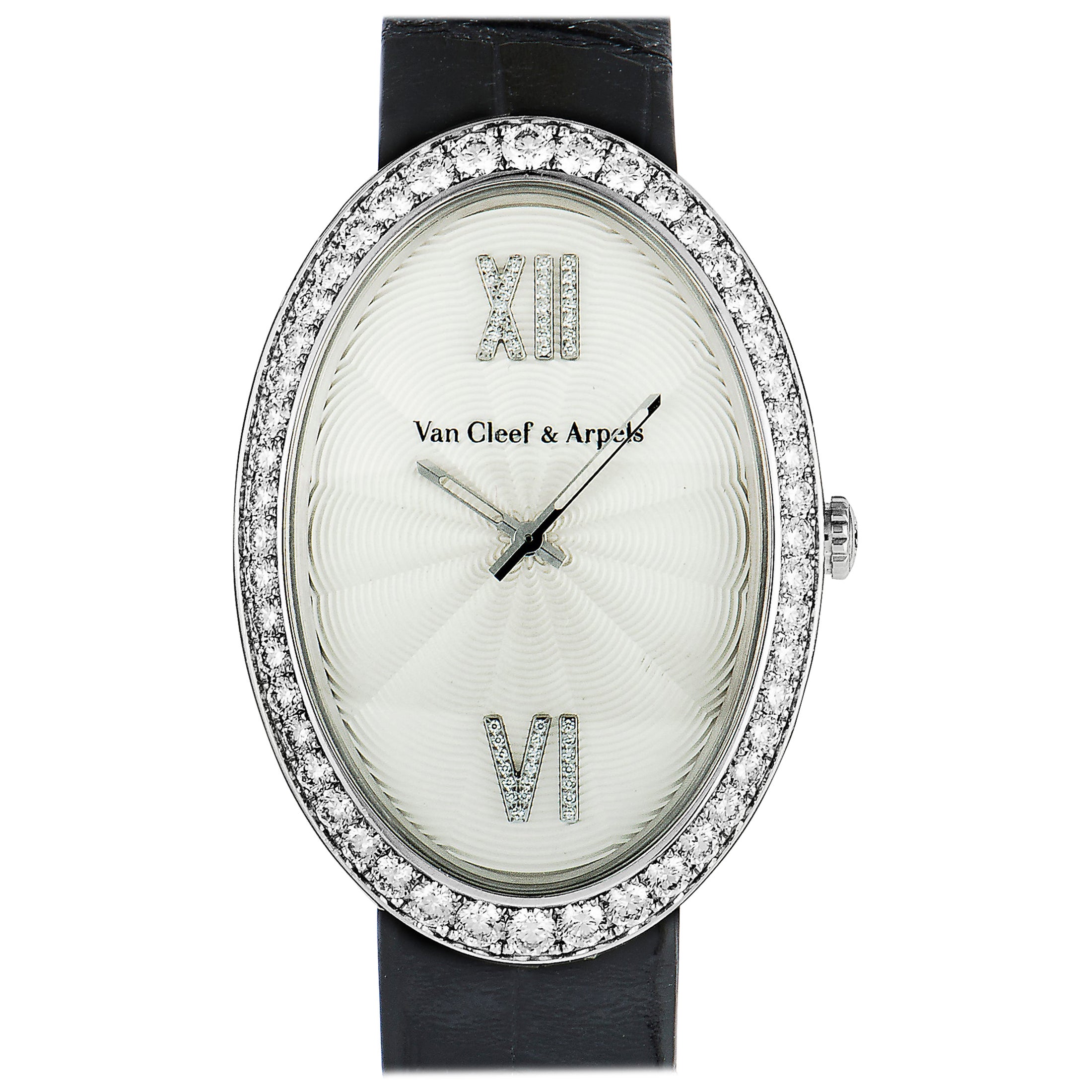 Van Cleef and Arpels Art Deco Clip on Watch circa 1930s by Verger For ...