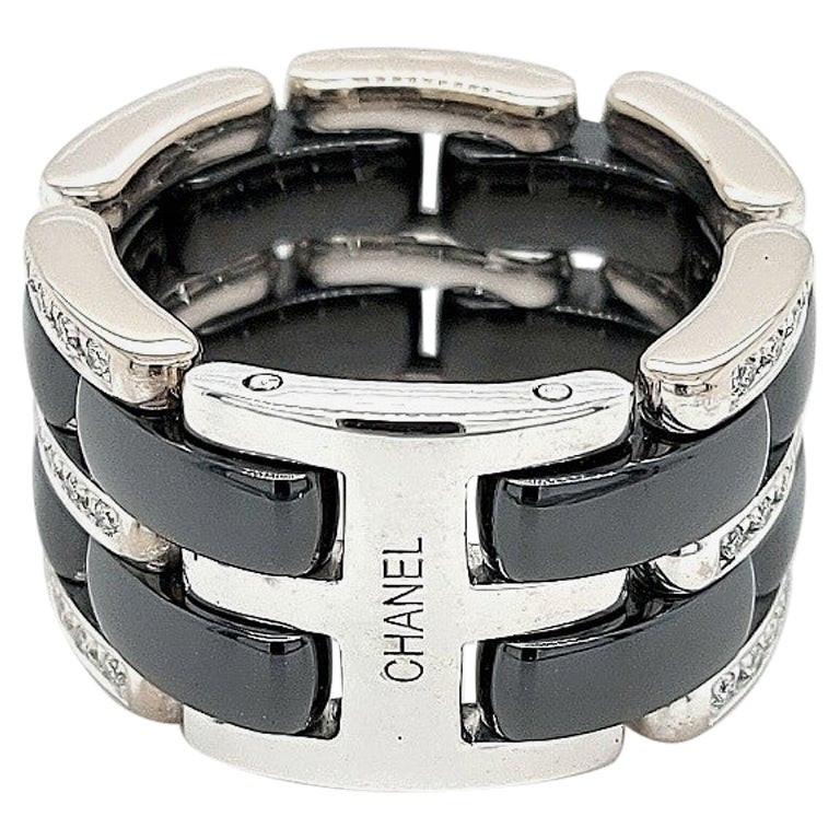 Chanel Acrylic Ring at 1stDibs