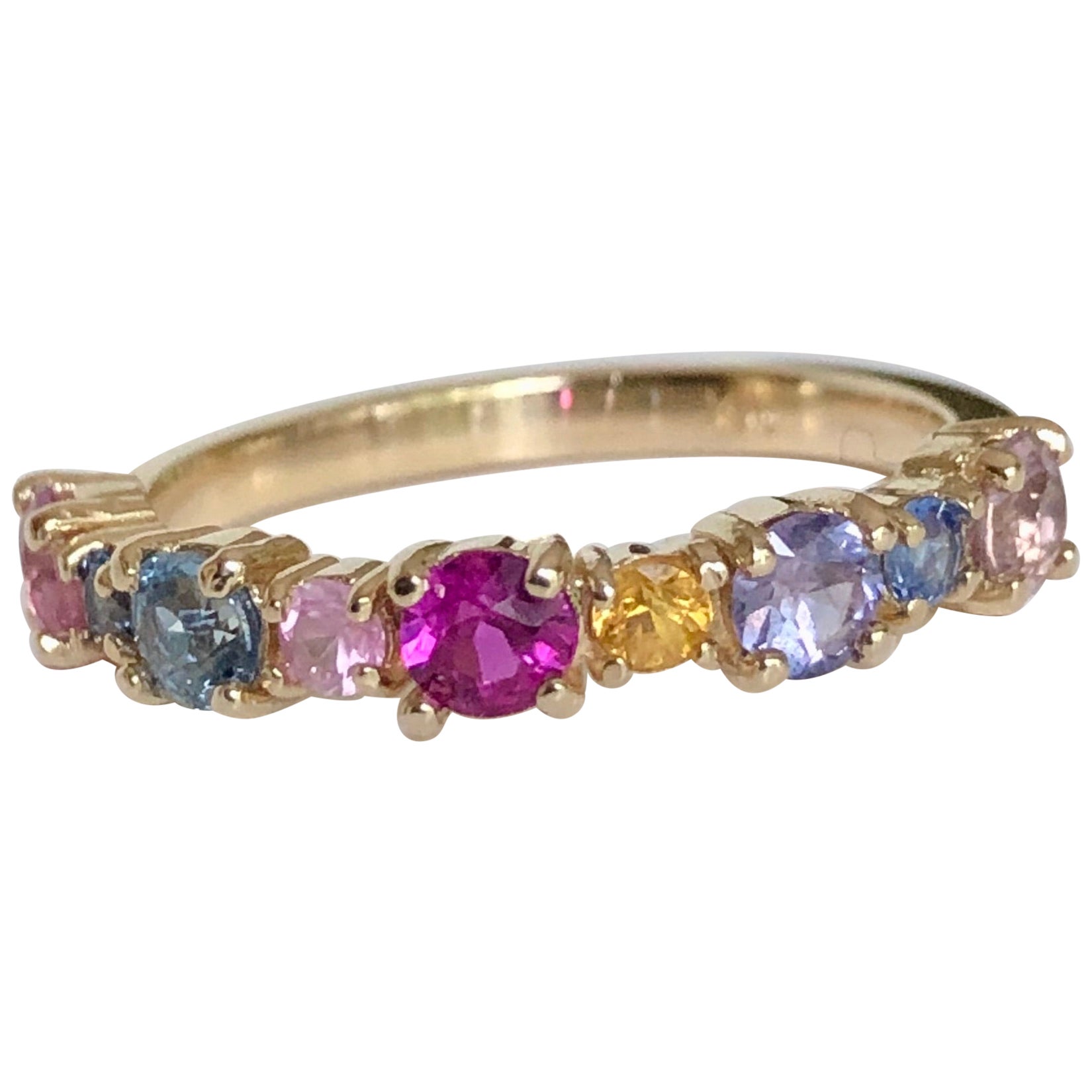 Multi Color Wedding Bands For Sale at 1stDibs