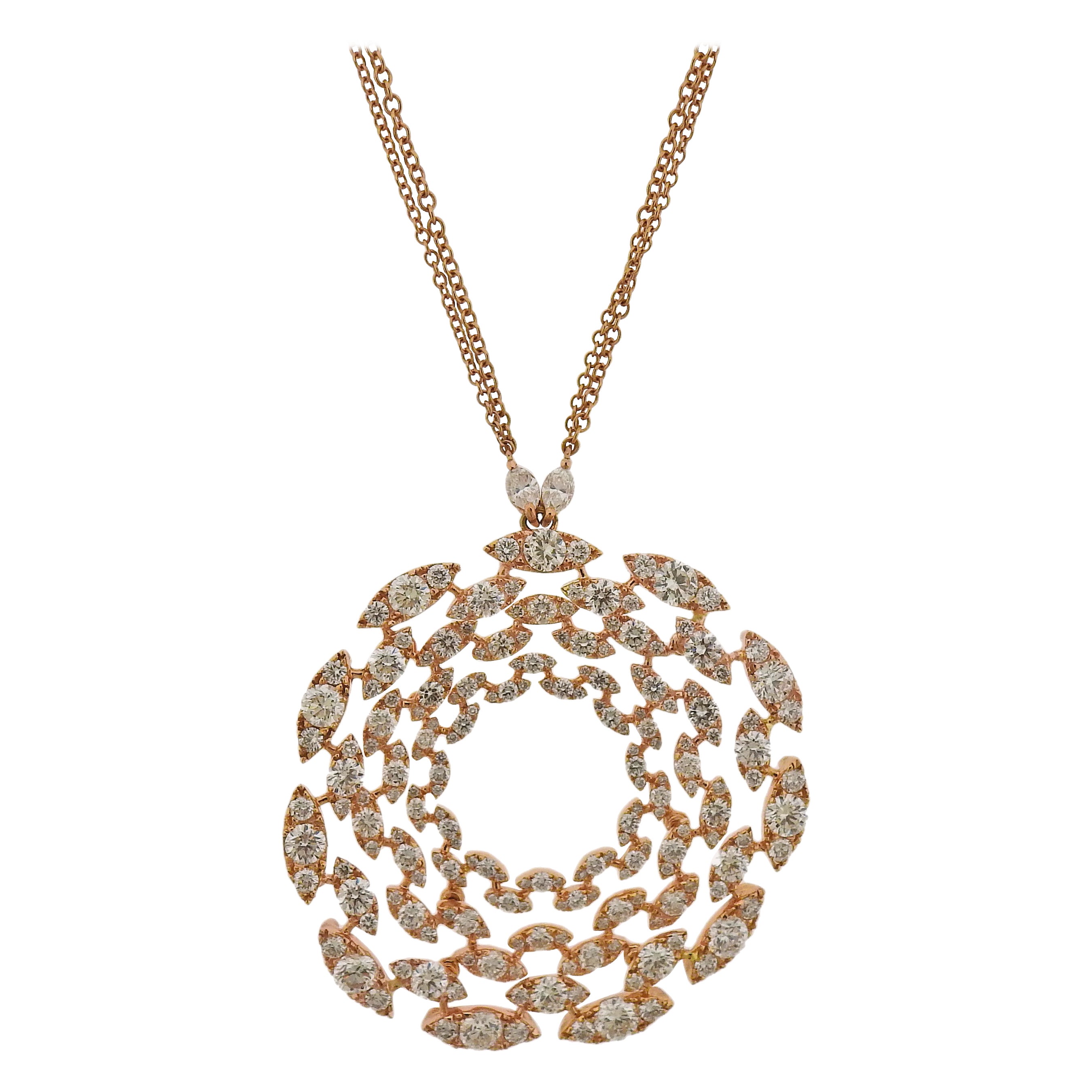 Tiffany and Co. Victoria Diamond and Sapphire Necklace 11.68 TCW ...