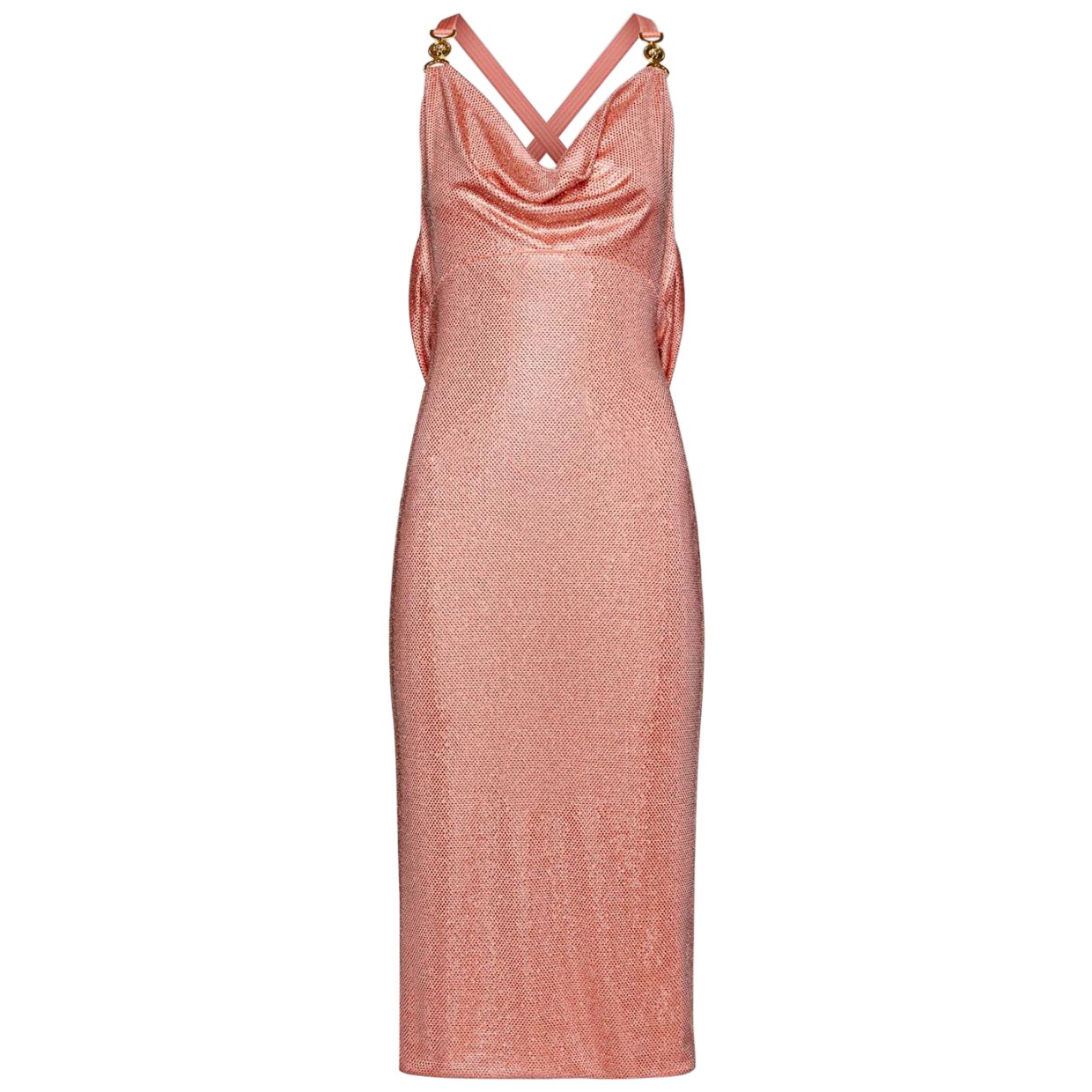 Iconic and rare 1994 Gianni Versace Leather dress at 1stDibs