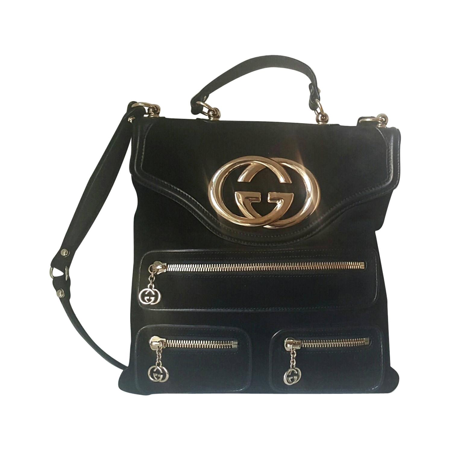1990s Gucci Black bag at 1stdibs