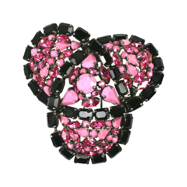 Roger Jean -Pierre Massive Depose Clip Brooch For Sale at 1stDibs