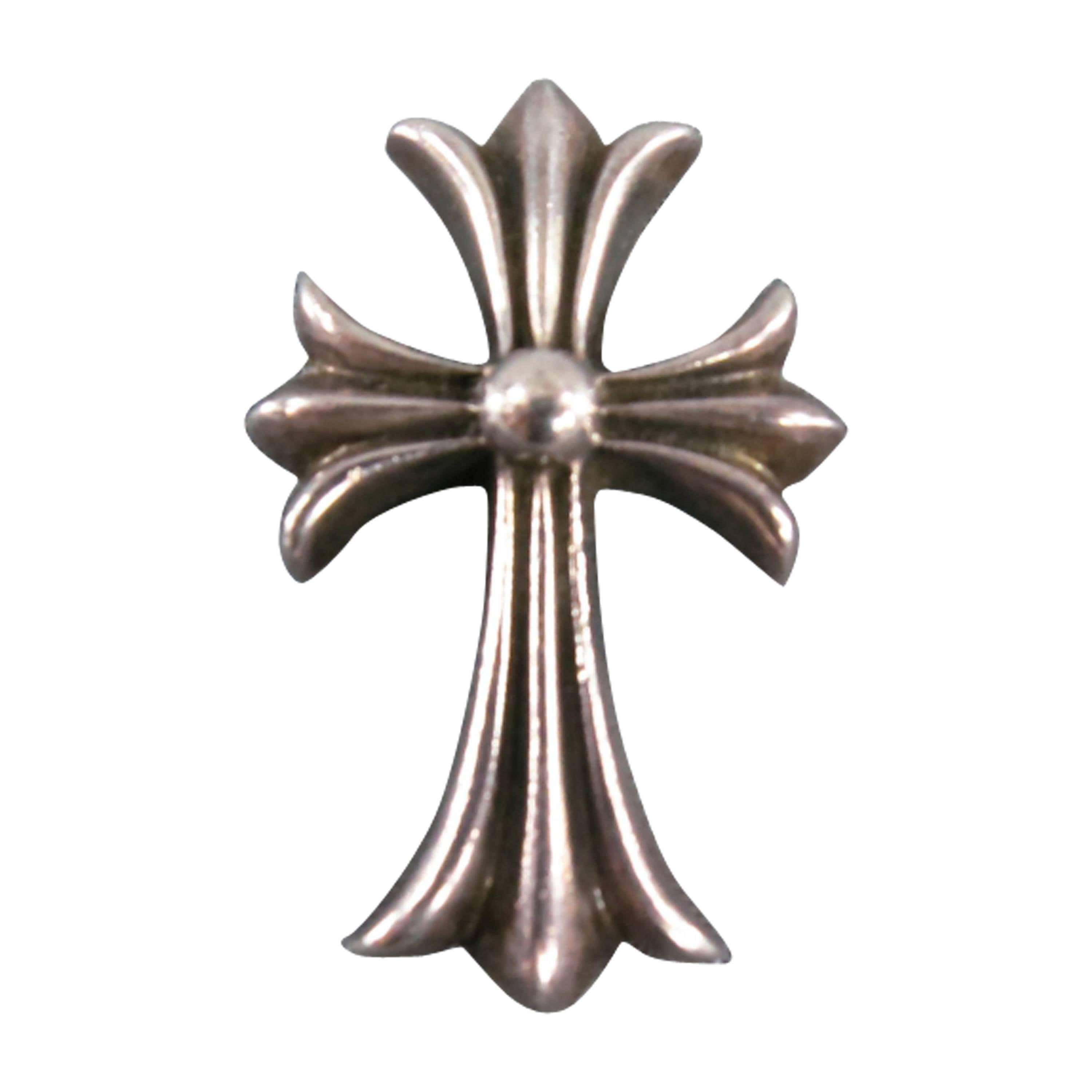 CHROME HEARTS Sterling Silver Engraved Cross Pendant At 1stDibs CHROME HEARTS Sterling Silver Engraved Cross Pendant At 1stDibs