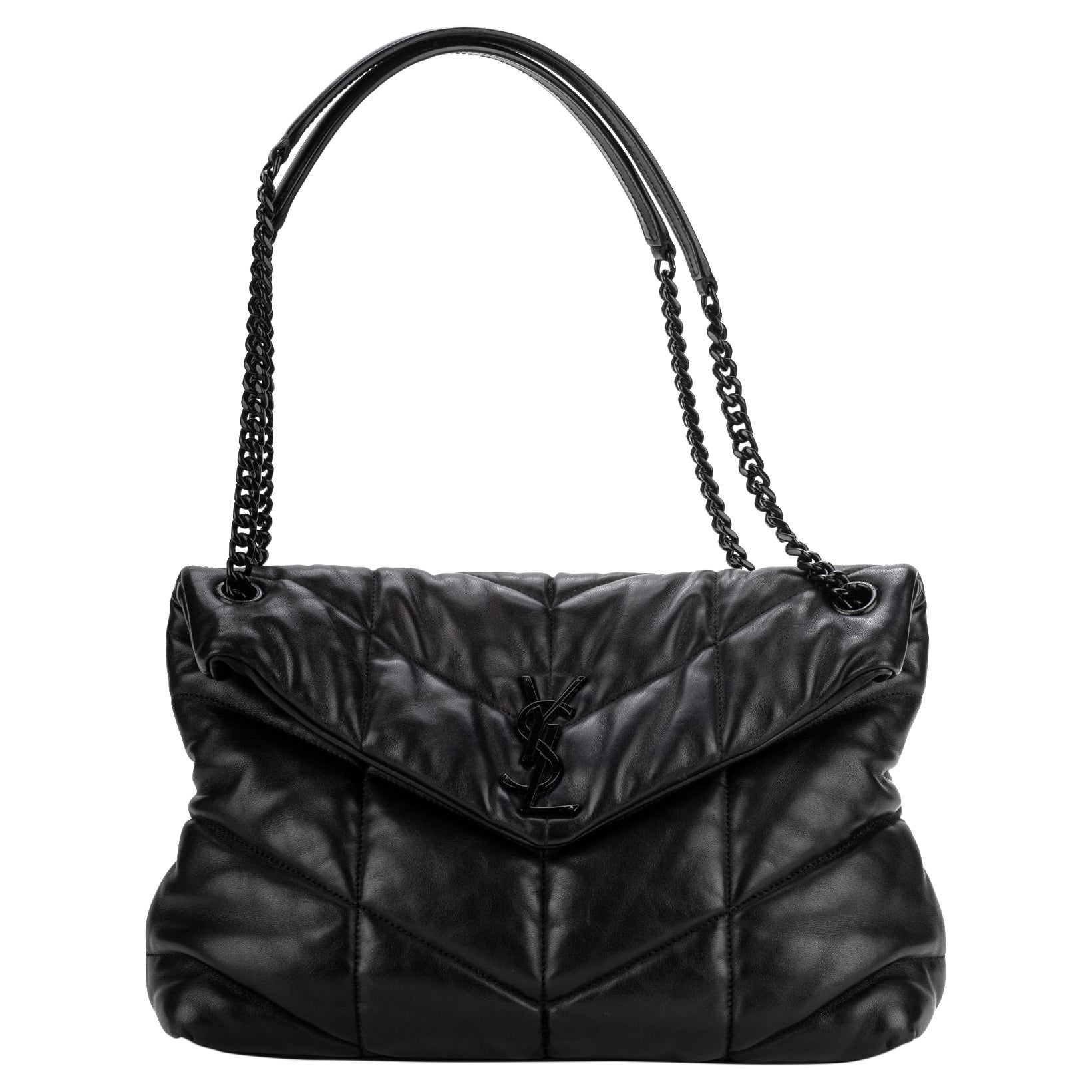 YSL Brown Mombasa Canvas Crossbody Bag For Sale at 1stDibs