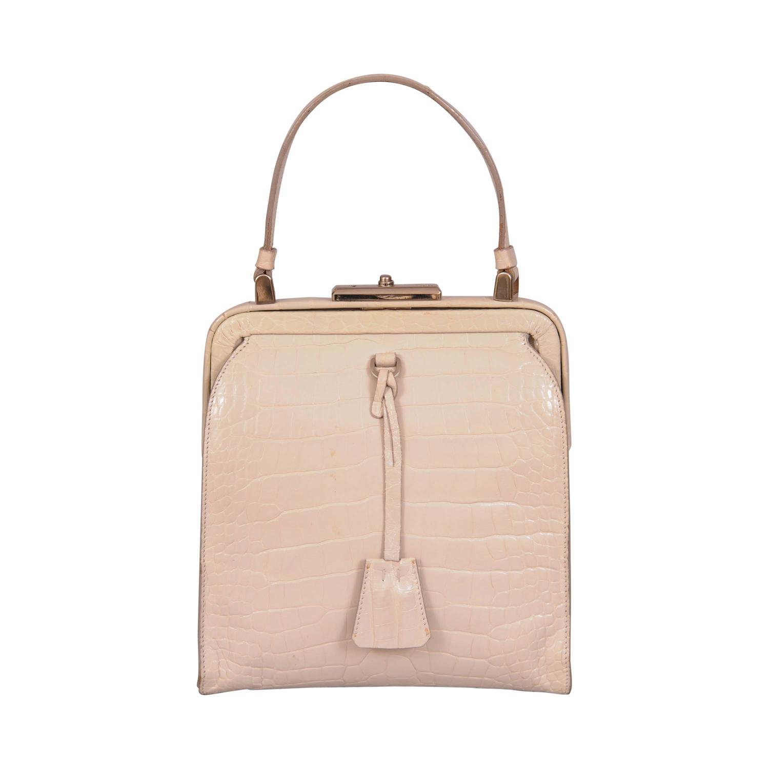 Prada Cream Purse | semashow.com