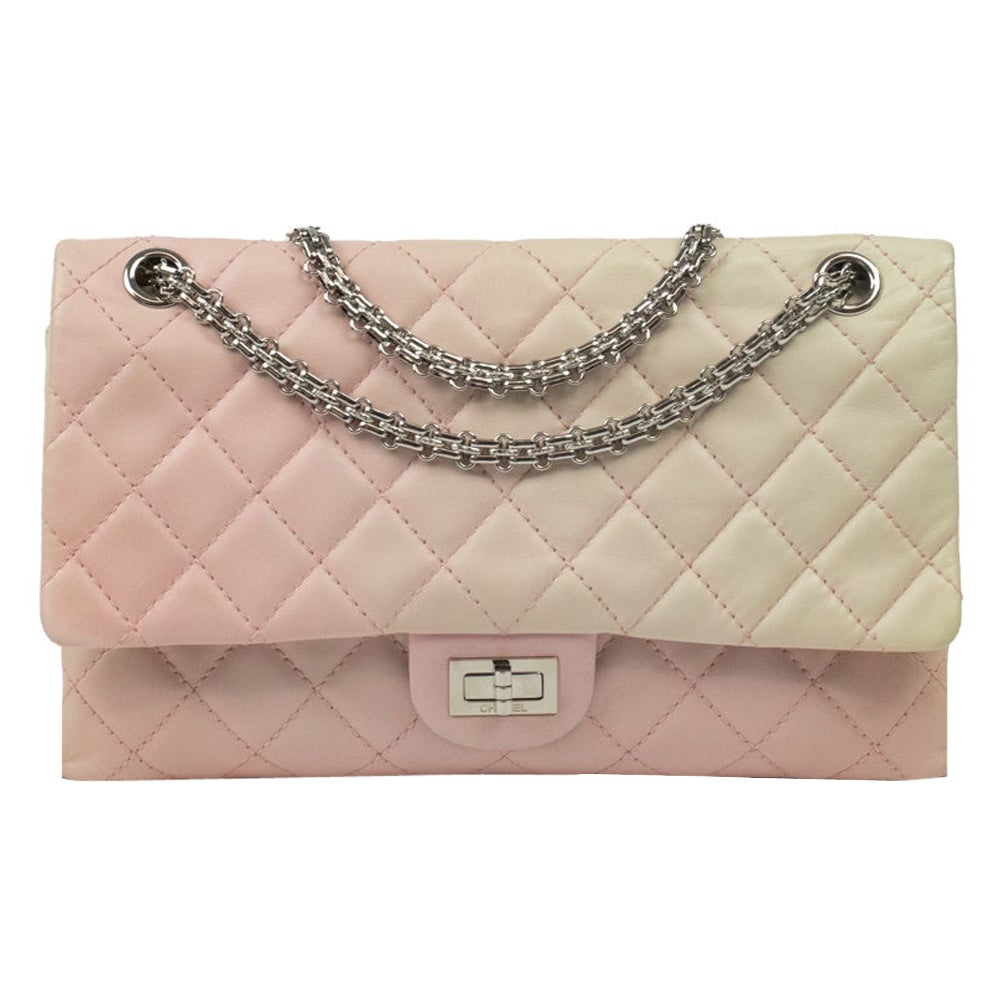 Chanel Burgundy Quilted Lambskin Gold Tone Metal Medium Flap Bag at ...