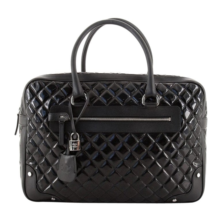 Chanel Black Briefcase at 1stDibs