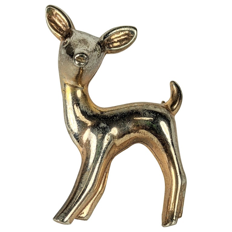 Chanel Baby Deer Brooch For Sale at 1stDibs