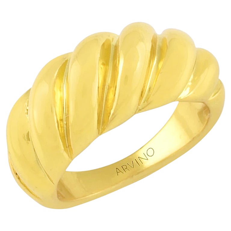 Customizable Croissant Ring For Sale at 1stDibs