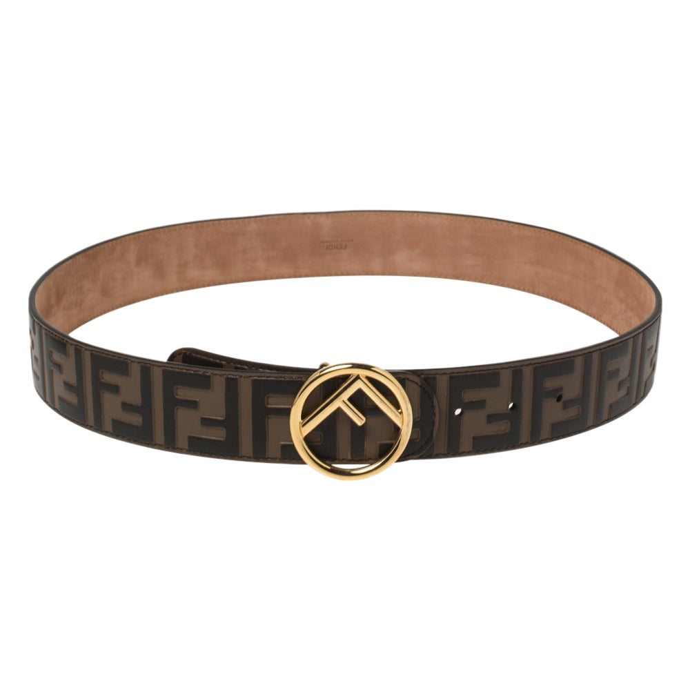 Brown Fendi Belt