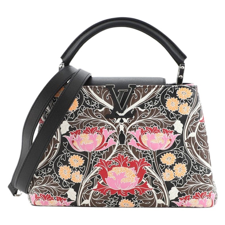 Louis Vuitton Capucines Bag Printed Embossed Leather BB at 1stDibs