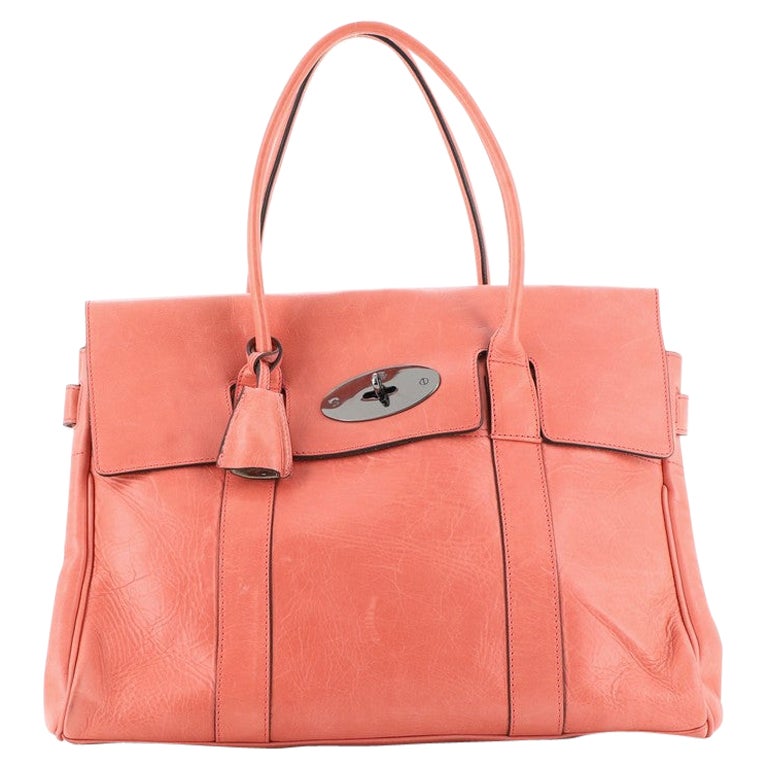 Mulberry Green Leather Handbag at 1stDibs