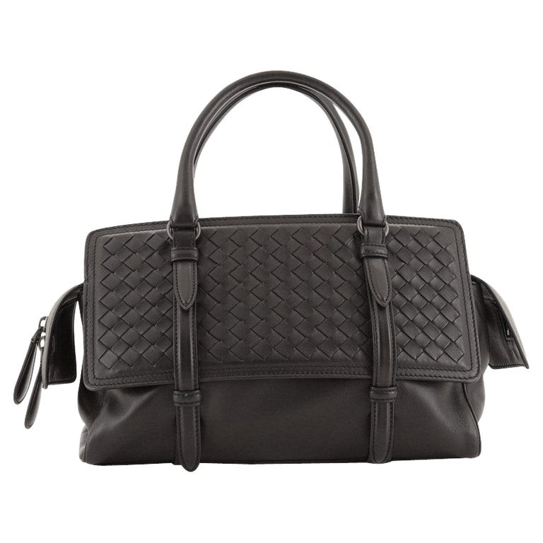 Bottega Veneta Monaco Handbag Nappa Leather With Intrecciato Detail ...