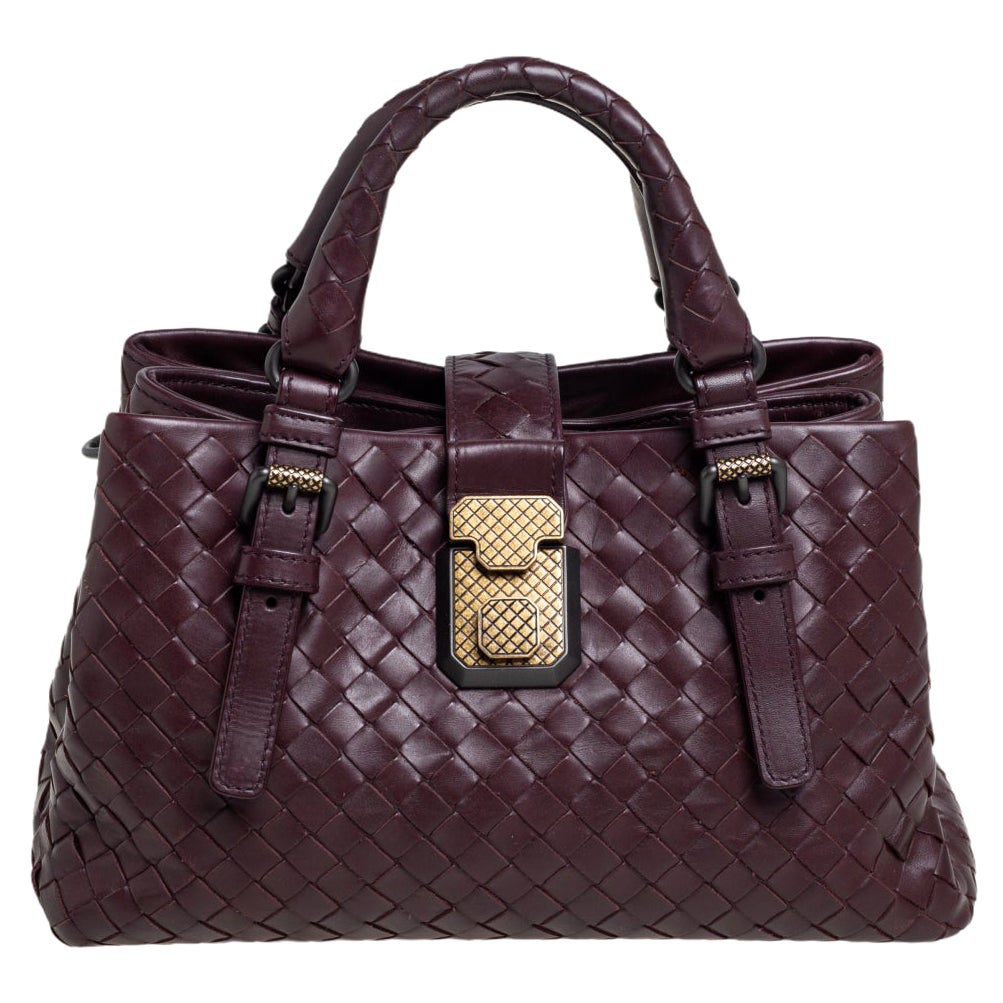 Bottega Veneta Intrecciato Imperatore Bag Varied Woven Pattern Black ...