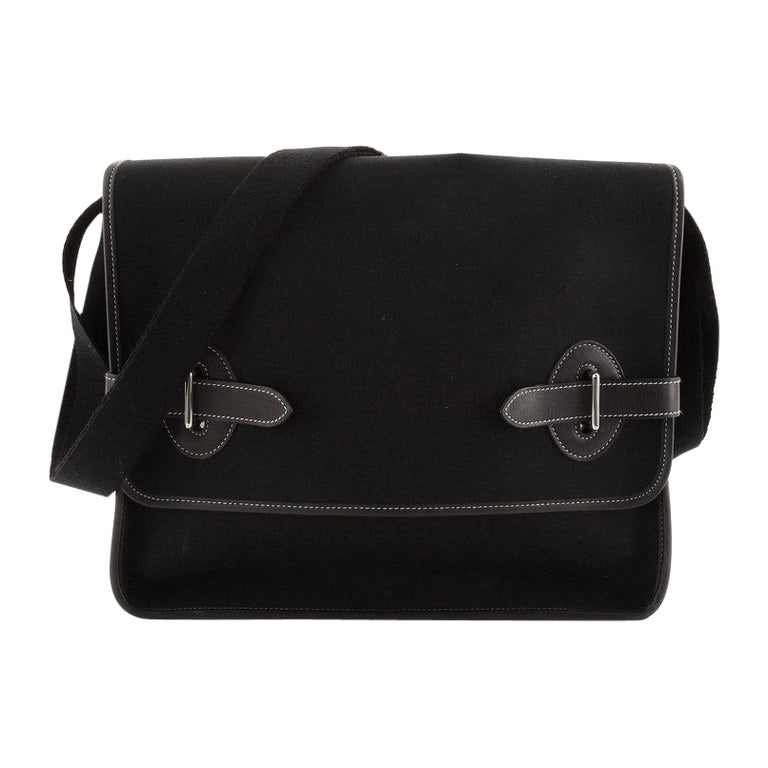 Hermes Buenaventura Messenger Bag Toile PM at 1stDibs