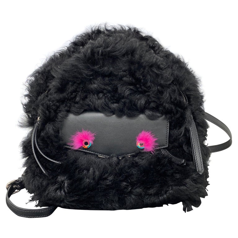 Fendi Furry Backpack at 1stDibs