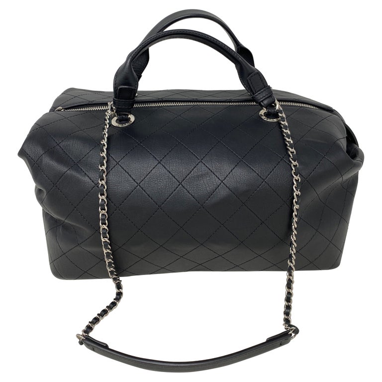 Chanel Black Doctor's Bag at 1stDibs