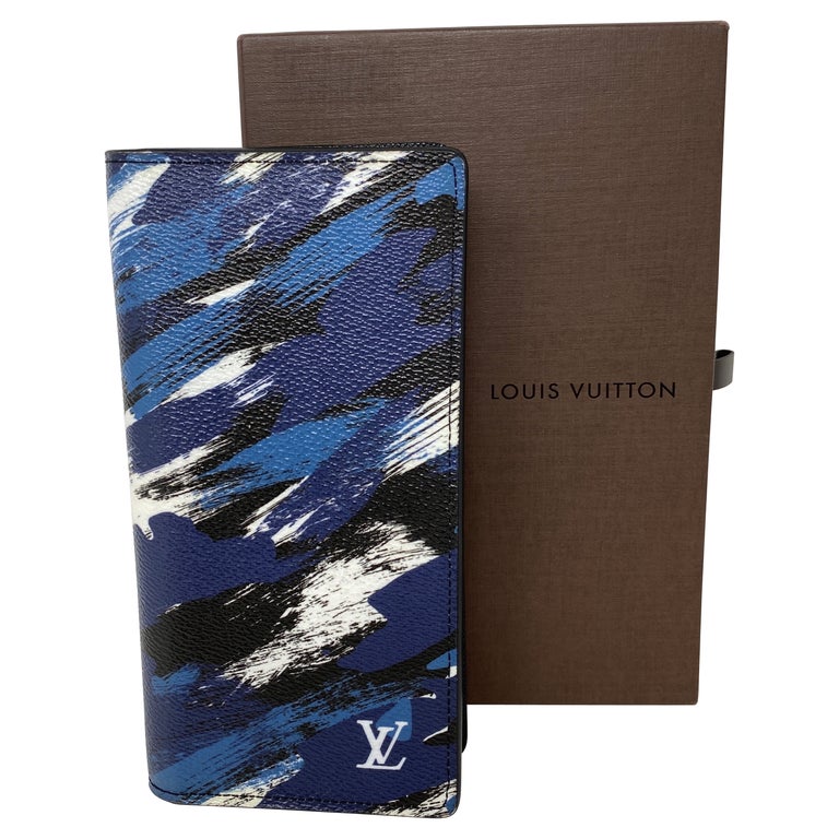 Louis Vuitton Blue Limited Wallet For Sale at 1stDibs
