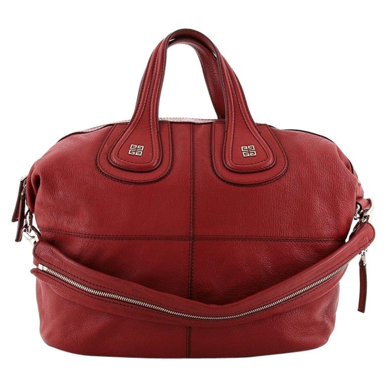 Givenchy Nightingale Satchel Leather Medium at 1stDibs