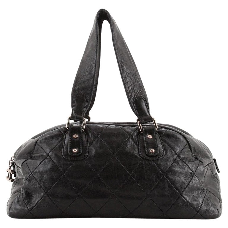 Chanel Cloudy Bundle Bowler Bag Quilted Lambskin at 1stDibs