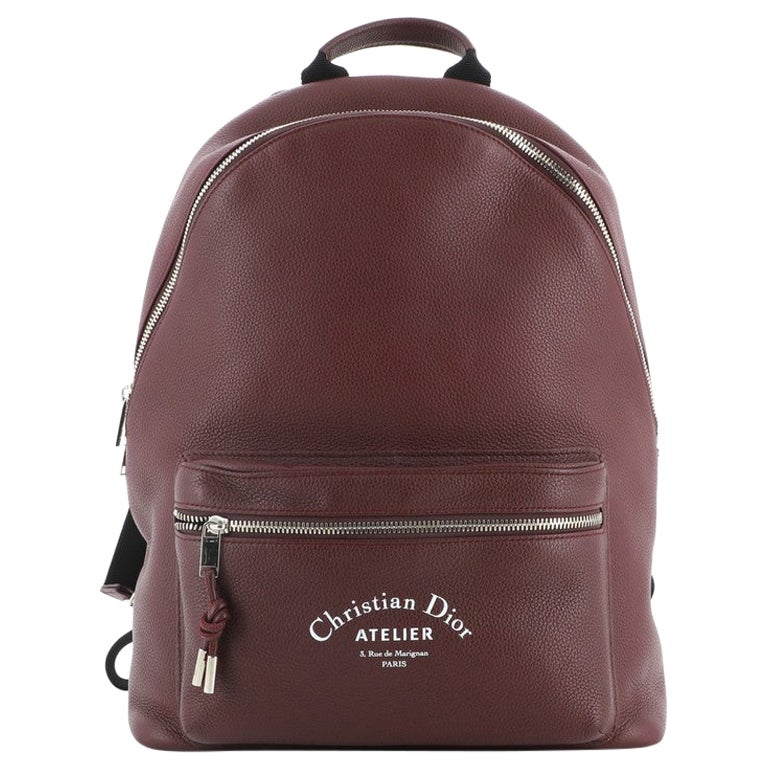 Christian Dior Rider Backpack Leather Large at 1stDibs