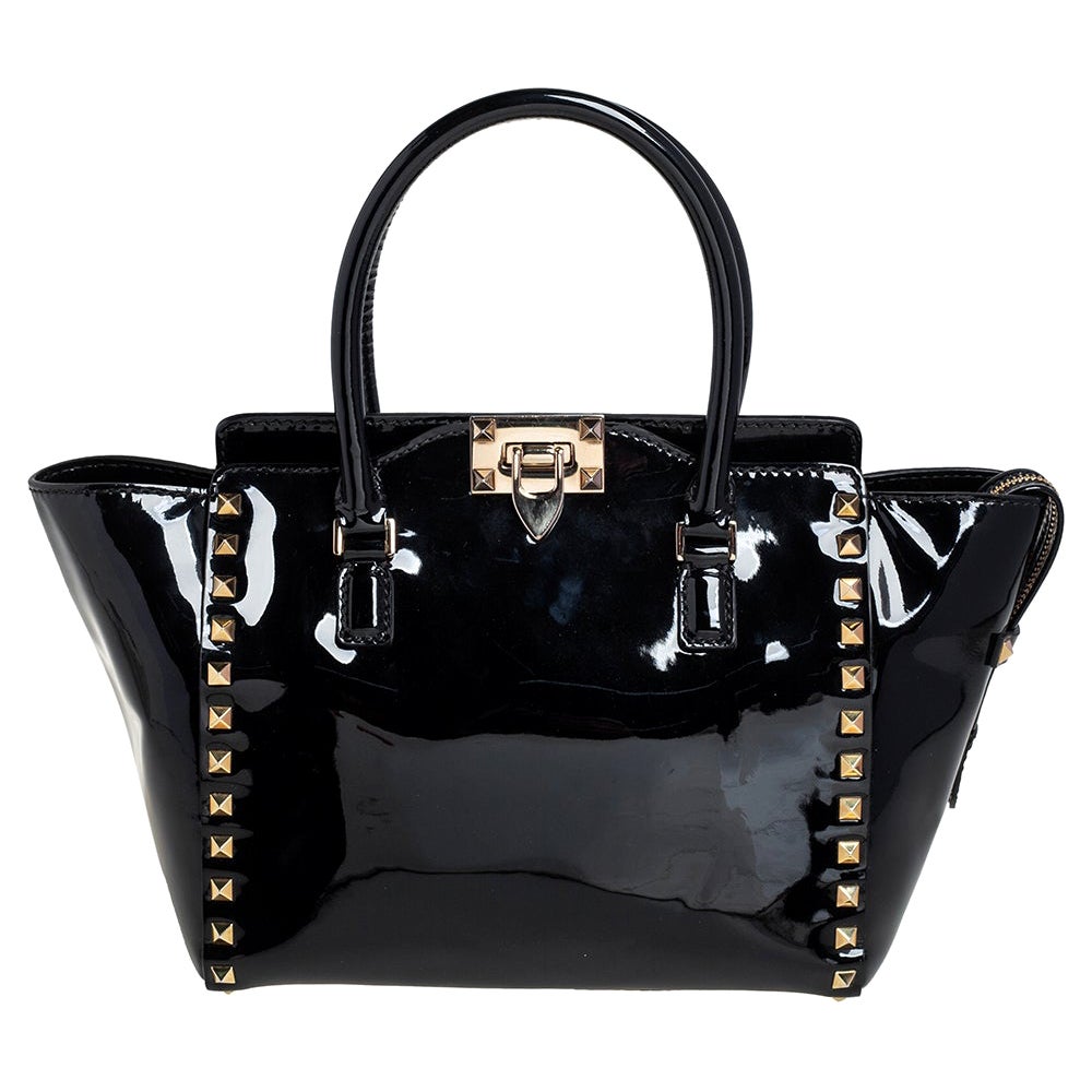Valentino Rockstud Convertible Dome Tote Full Studded Leather at 1stDibs