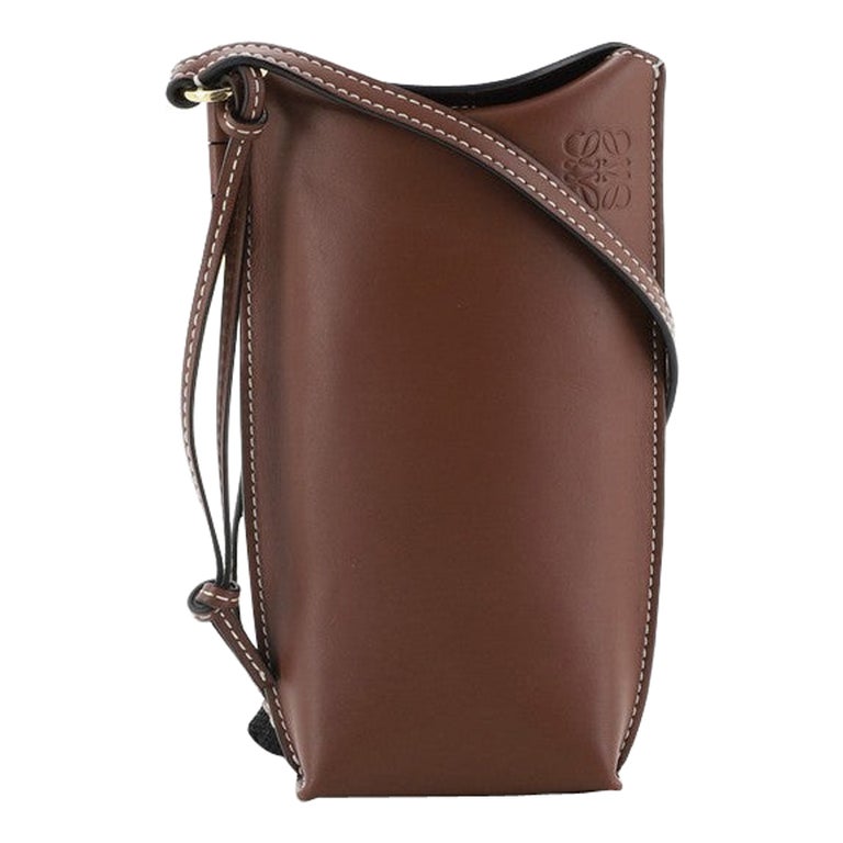 Loewe Gate Pocket Crossbody Bag Leather at 1stDibs