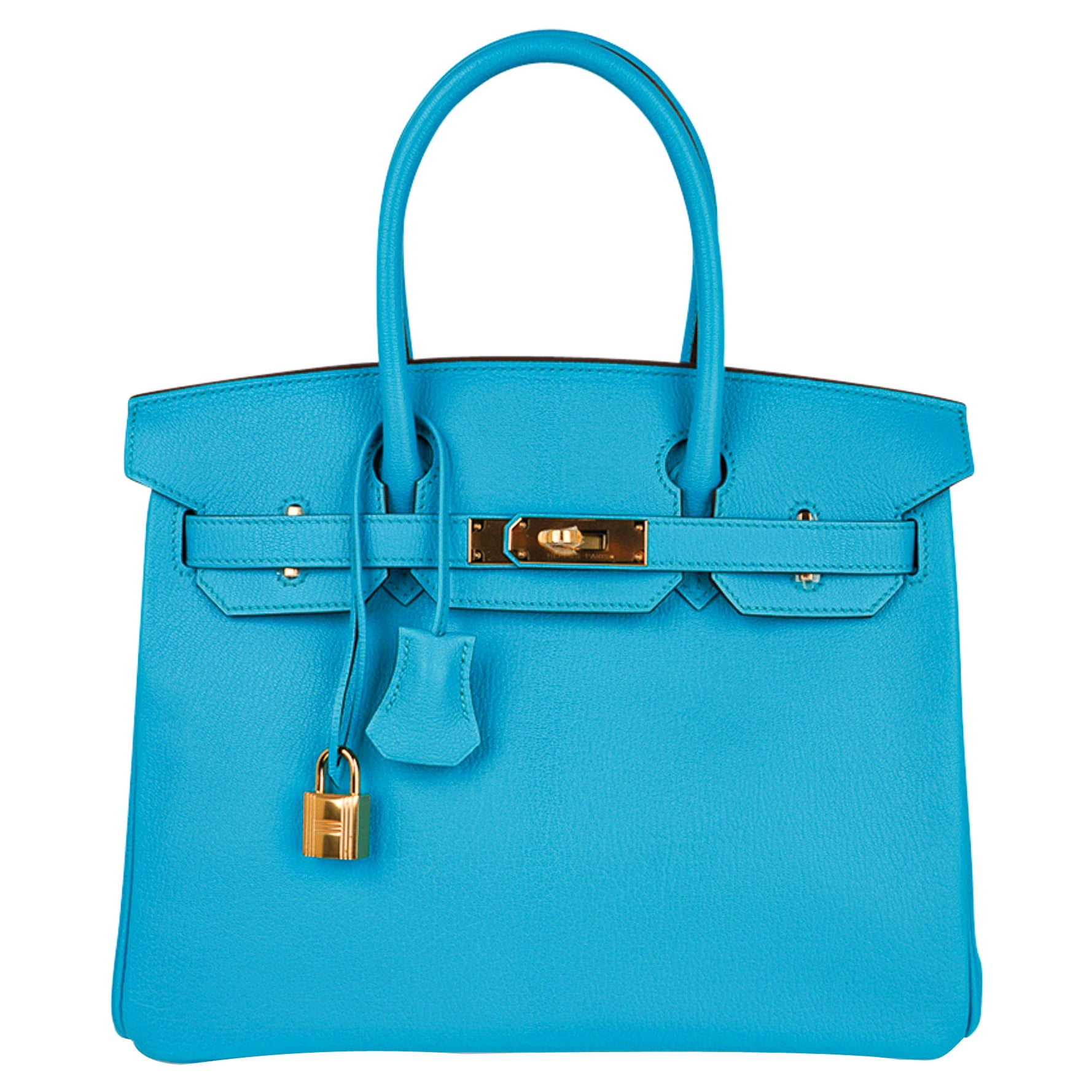 Hermes Birkin 25 Bubblegum Light Pink Gold Top Handle Tote Shoulder Bag ...