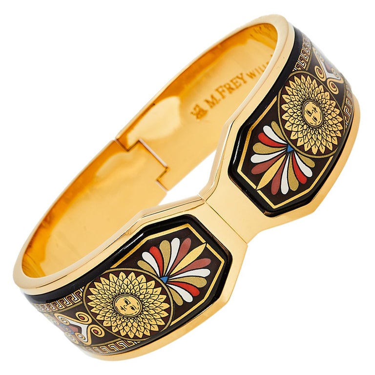 Frey Wille Vintage Greco Roman Sun Fire Enamel Plated Contessa Clasp ...