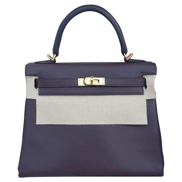 Hermès Kelly II Retourne 25 Swift Bag at 1stDibs