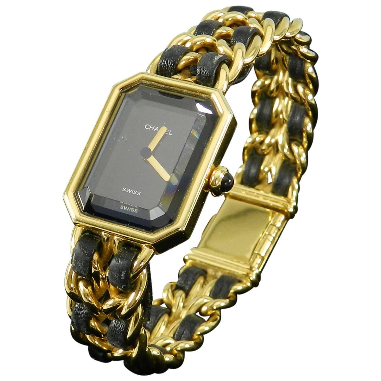 Chanel Vintage 1987 Premiere Watch at 1stdibs