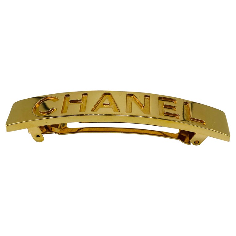 Vintage 1990s Chanel Hair Barrette, Autumn Winter 1997 Collection at ...