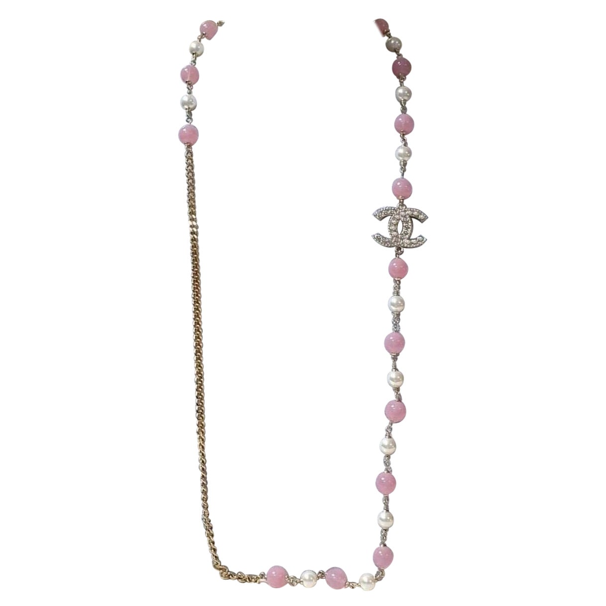 Chanel Pearl Diamond Bow Necklace at 1stDibs | chanel bow necklace ...
