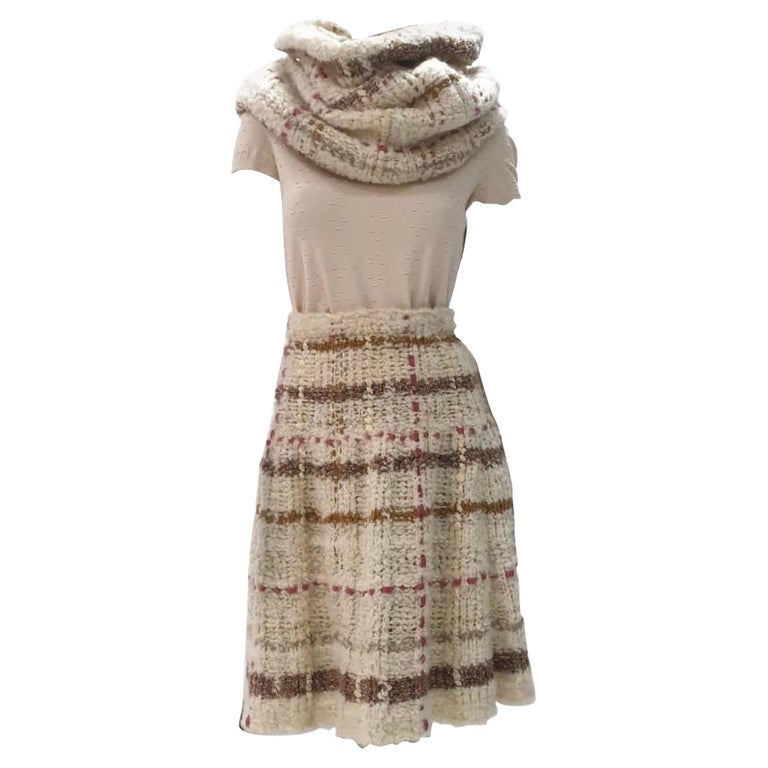 Christian Dior 2 piece Knitted Set For Sale at 1stDibs