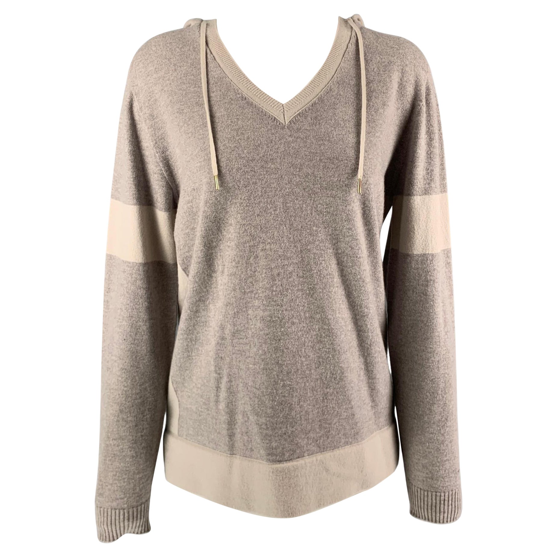 Winter White Embellished Cashmere Jacket at 1stDibs