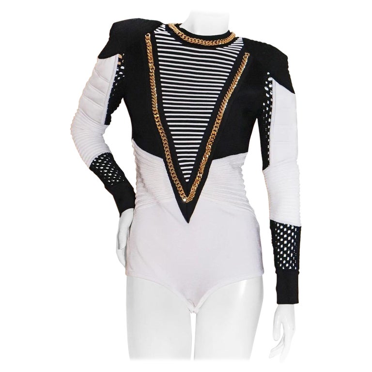 Balmain Bodysuit SS2018 For Sale at 1stDibs