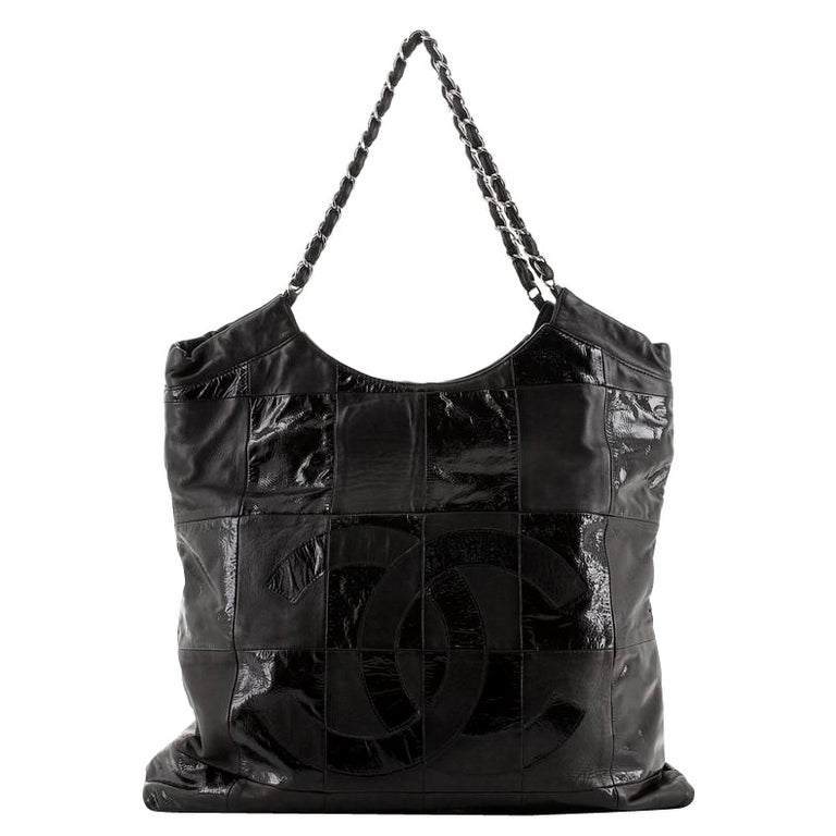 Chanel Brooklyn Tote Leather Patchwork Medium at 1stDibs