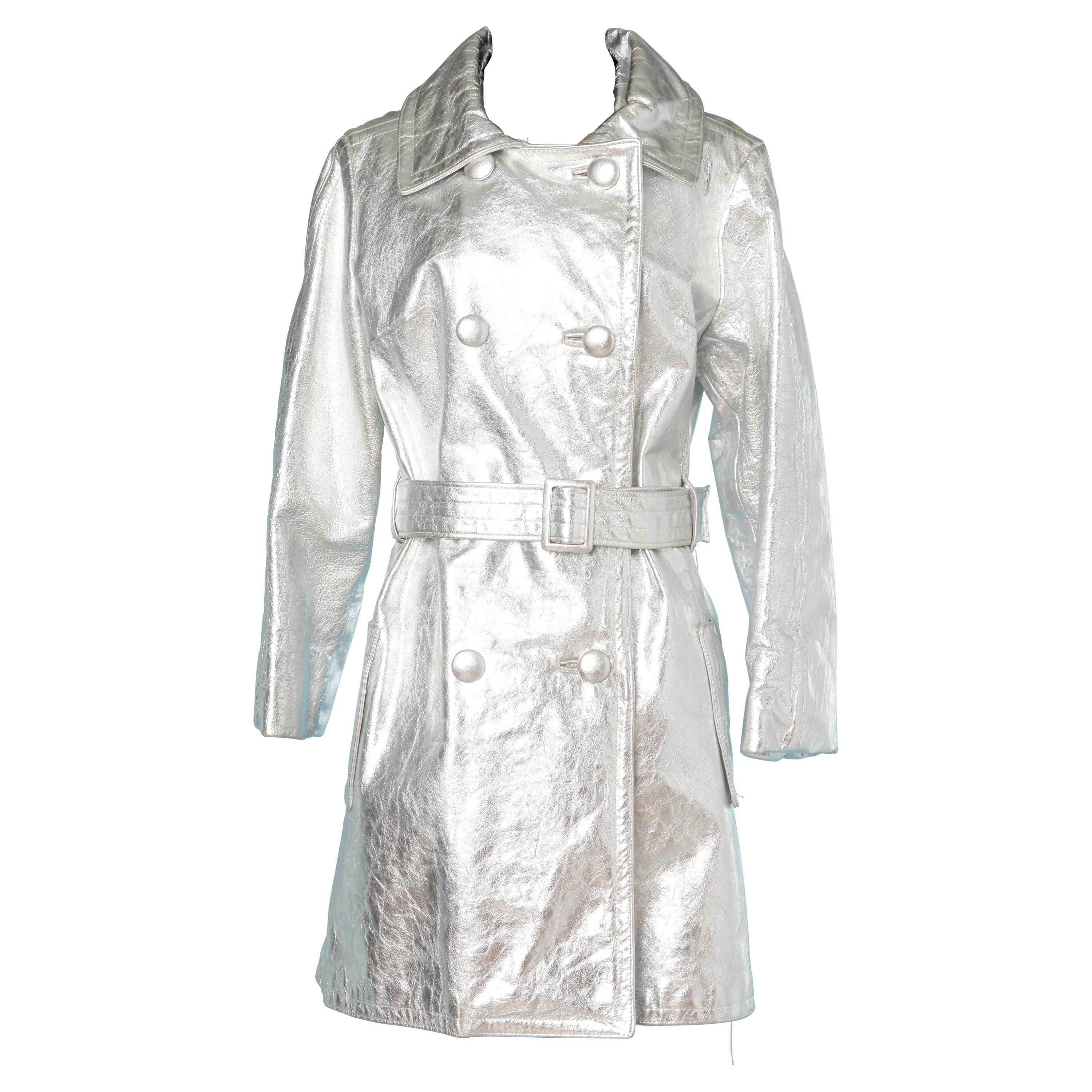 SILVER FOX COAT at 1stDibs