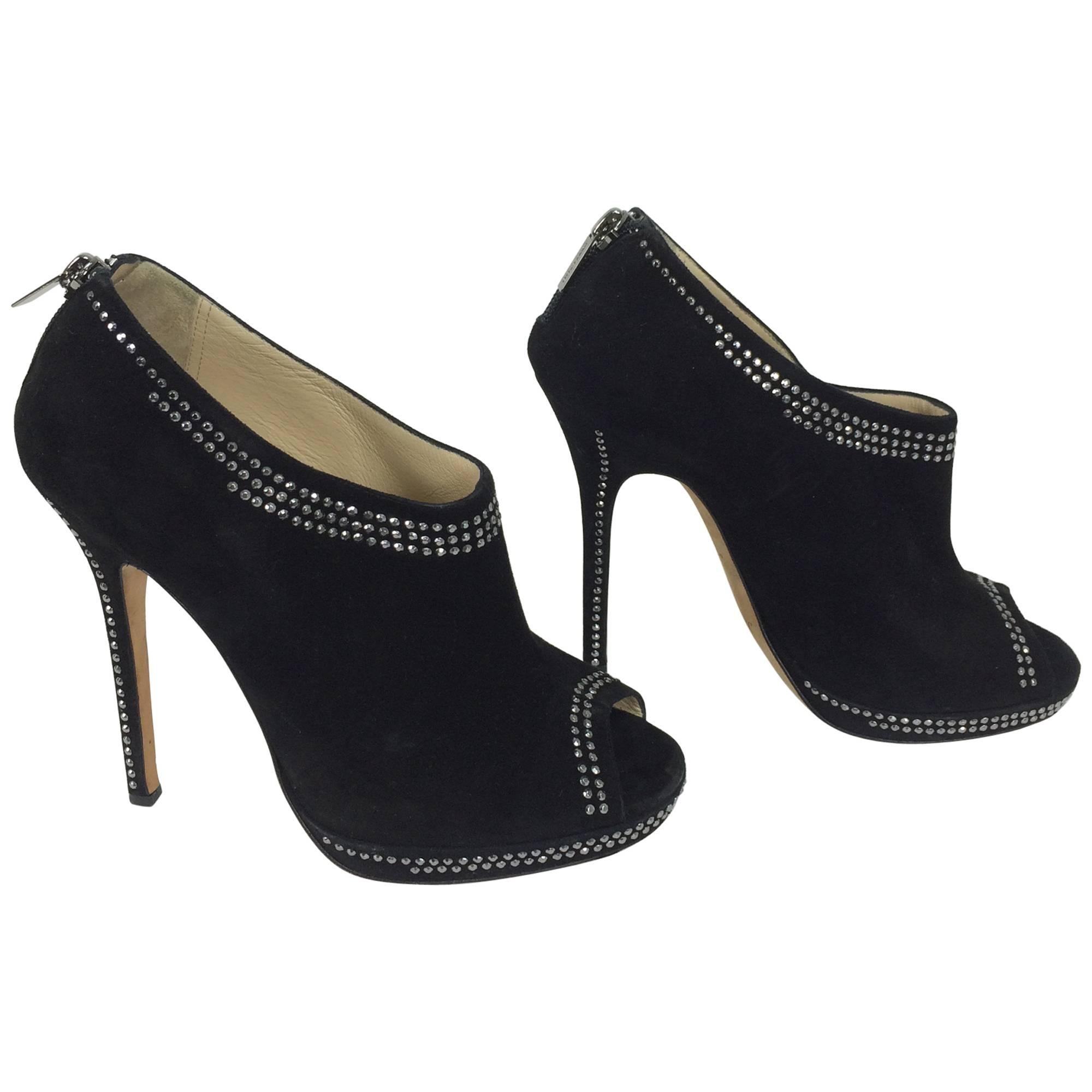 Jimmy Choo Black Eel Pumps Size 38 At 1stdibs