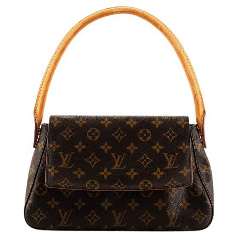 Louis Vuitton Looping Handbag Monogram Canvas Mini at 1stDibs
