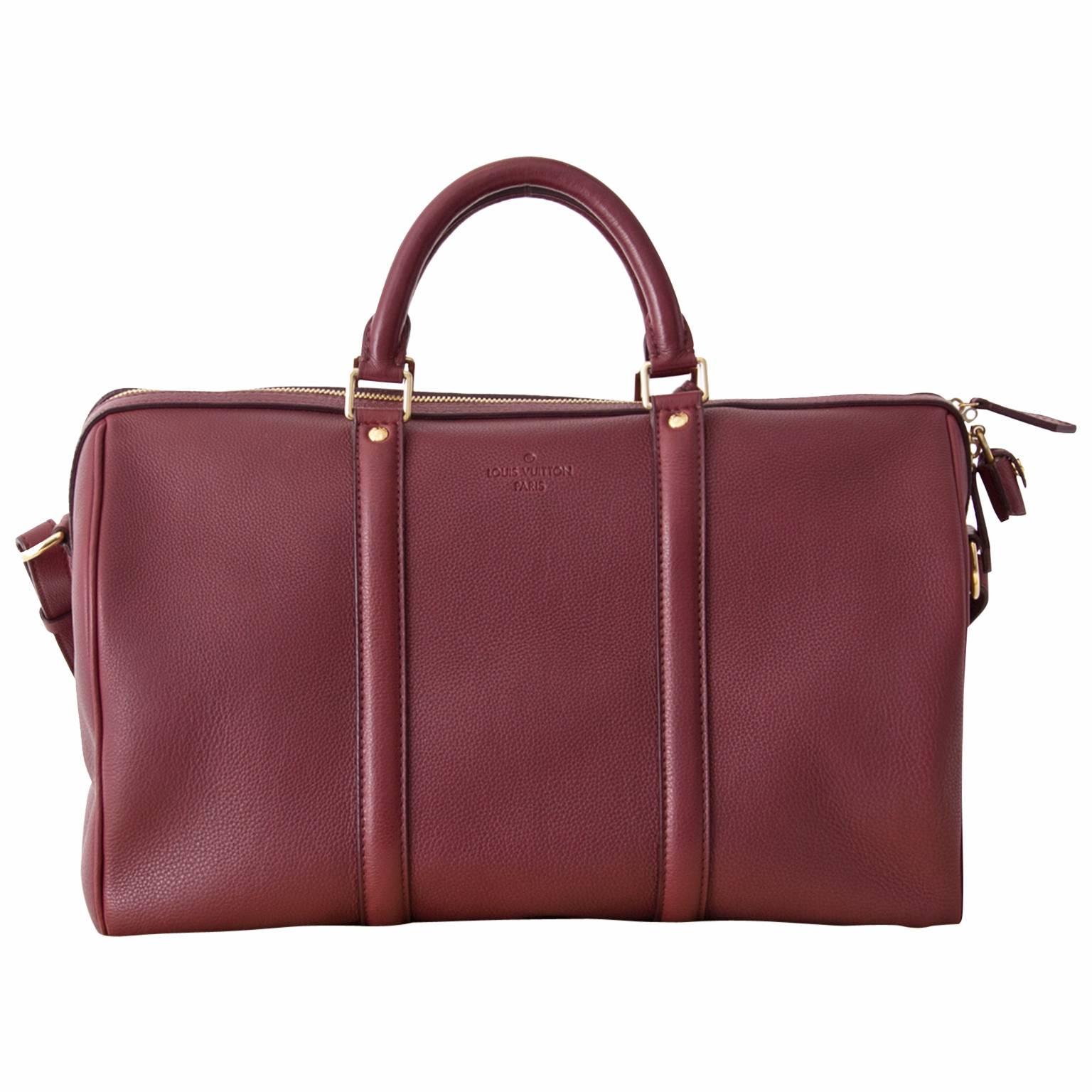Louis Vuitton Burgundy SC Bag MM at 1stDibs