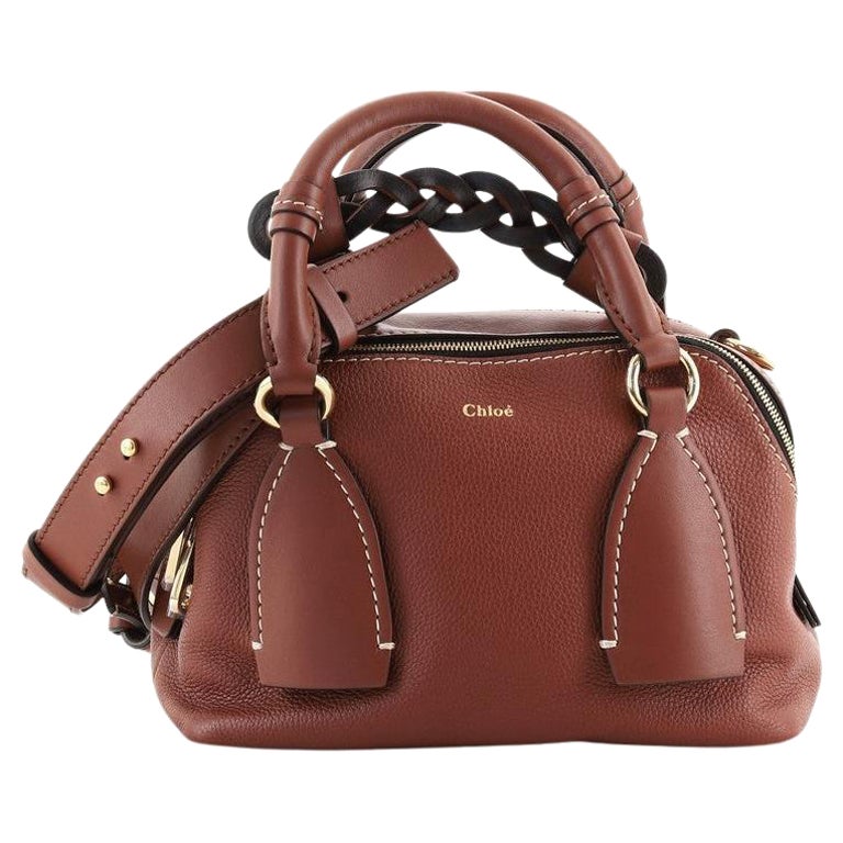 Chloé Chloé Large Zip Shopper Tote 869608 Brown Leather Shoulder Bag ...