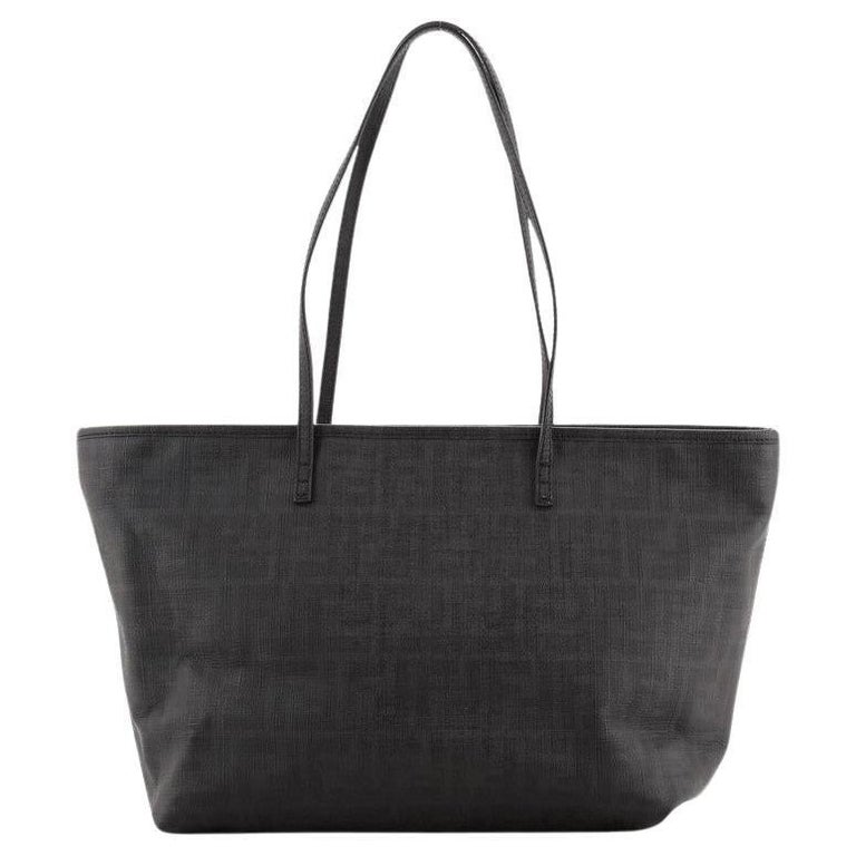 Fendi Roll Tote Zucca Coated Canvas Medium at 1stDibs