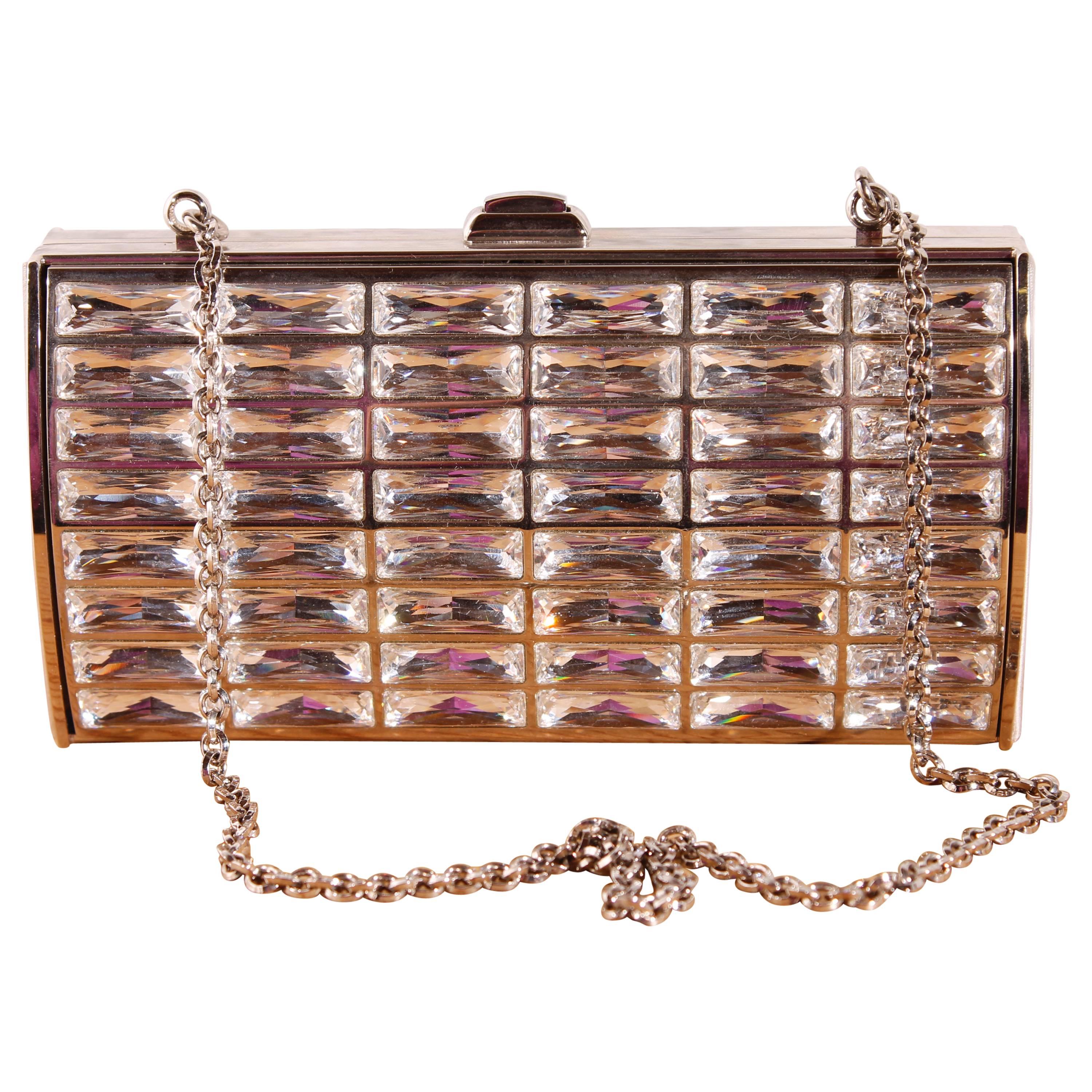 Judith Leiber Crystal Goddess Clutch at 1stDibs