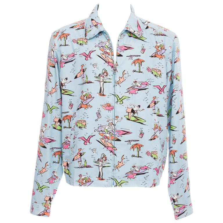 Prada Men''s Cotton Jacket Spring 2012 at 1stDibs